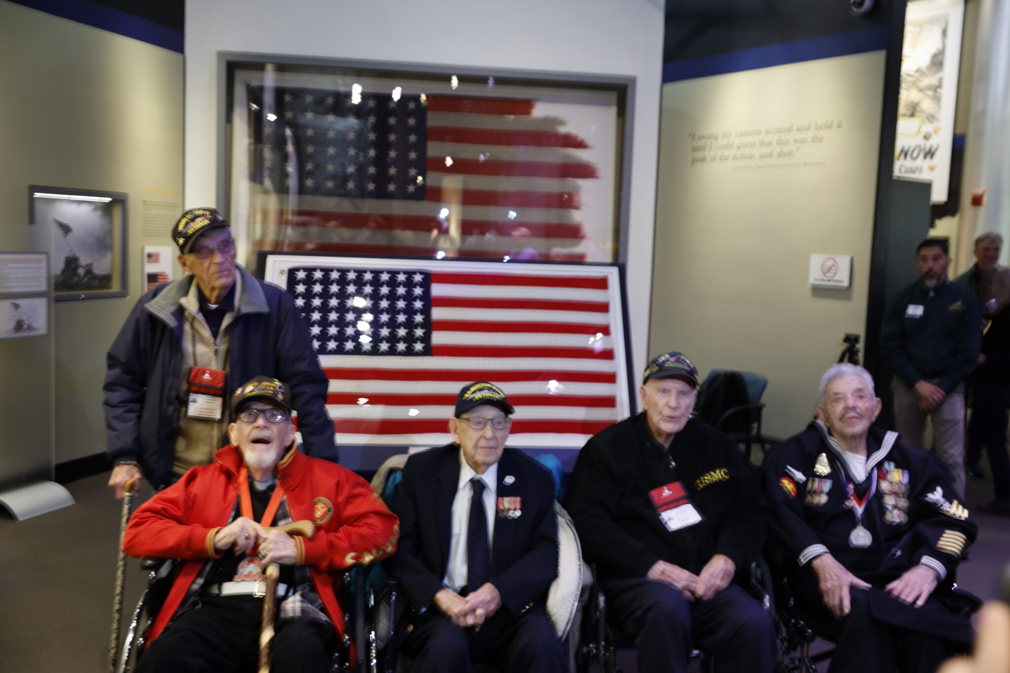 Louis Bourgault, Frank Wright, Julian Smith, Ivan Hammond and Juan Montano